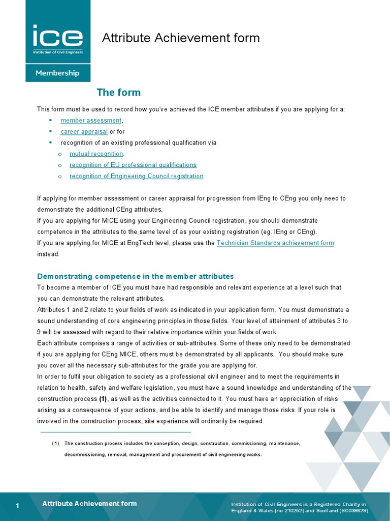 ICE Attribute Form | PDF | Plagiarism | Engineering