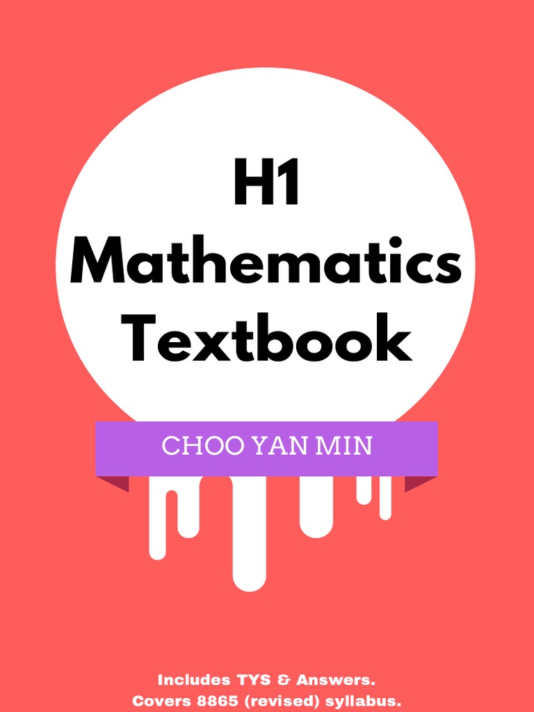 H1 Mathematics Textbook (Choo Yan Min) PDF | PDF | Quadratic Equation ...