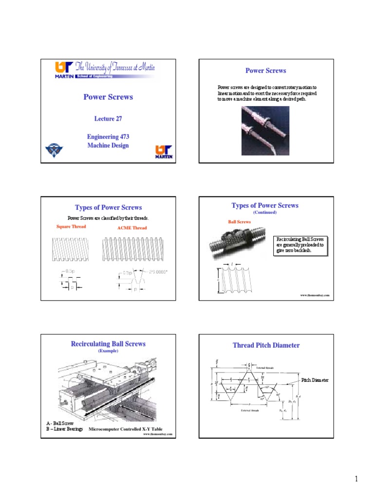 Ball Screw Torque Calc. | PDF | Rotation Around A Fixed Axis | Torque