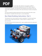 FLL Robot Design Guidelines | PDF