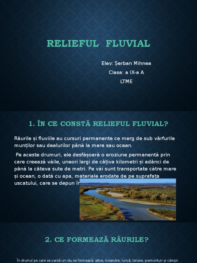 Relieful Fluvial | PDF