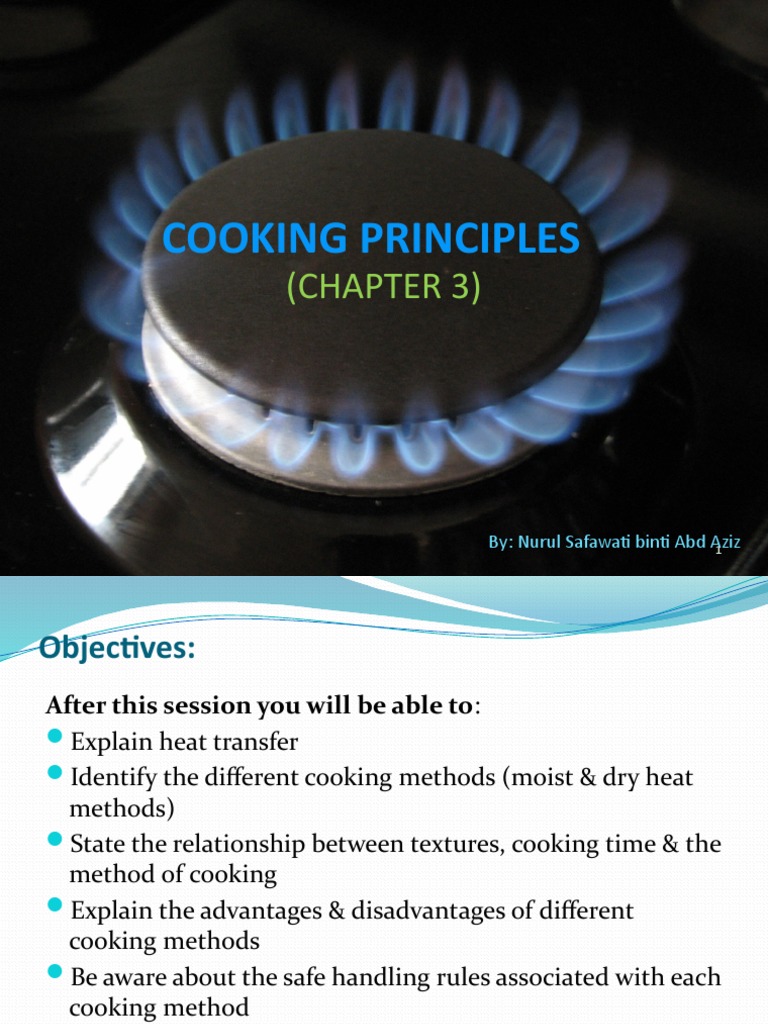 Cooking Principles | PDF | Grilling | Boiling