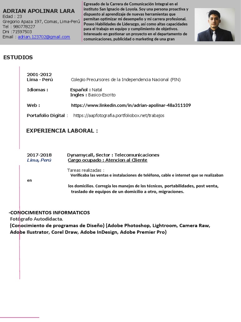 CV Documentado | PDF