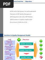 SAP QM - Dynamic Modification Rule | PDF