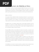 Prueba Libro Matilda | PDF