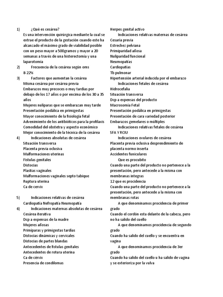 Parcial Es | PDF | El embarazo | Parto