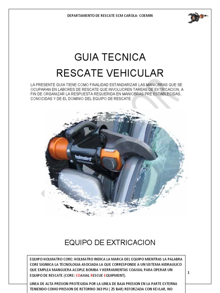 Rescate Vehicular | PDF | Camión | Vehículos terrestres