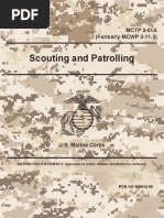 Urban Patrolling Tactics and Procedures | PDF | Sniper | Artillery