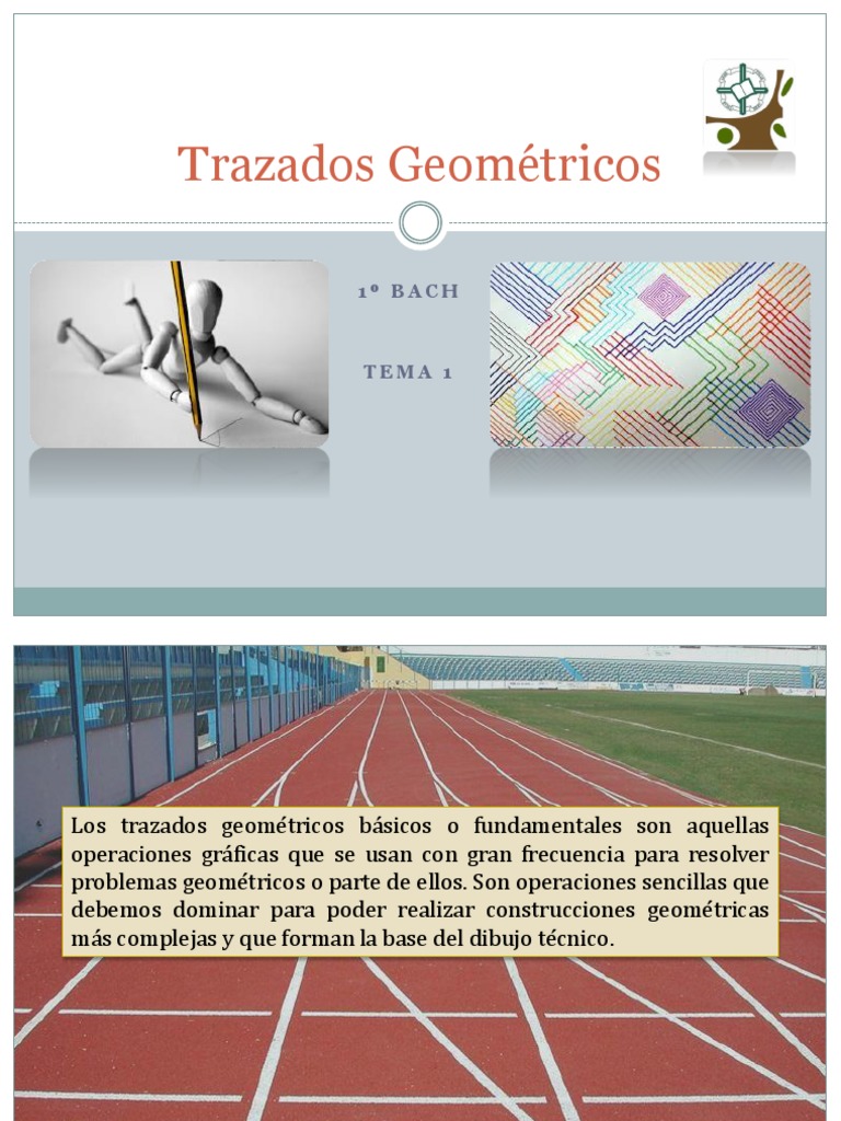Tema 1 - Trazados Geométricos-1 | PDF | Circulo | Perpendicular