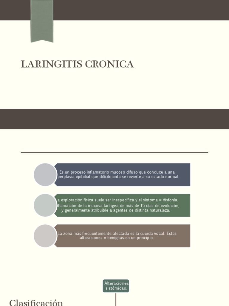 Laringitis Cronica, CA Laringeo | PDF | Metástasis | Cáncer