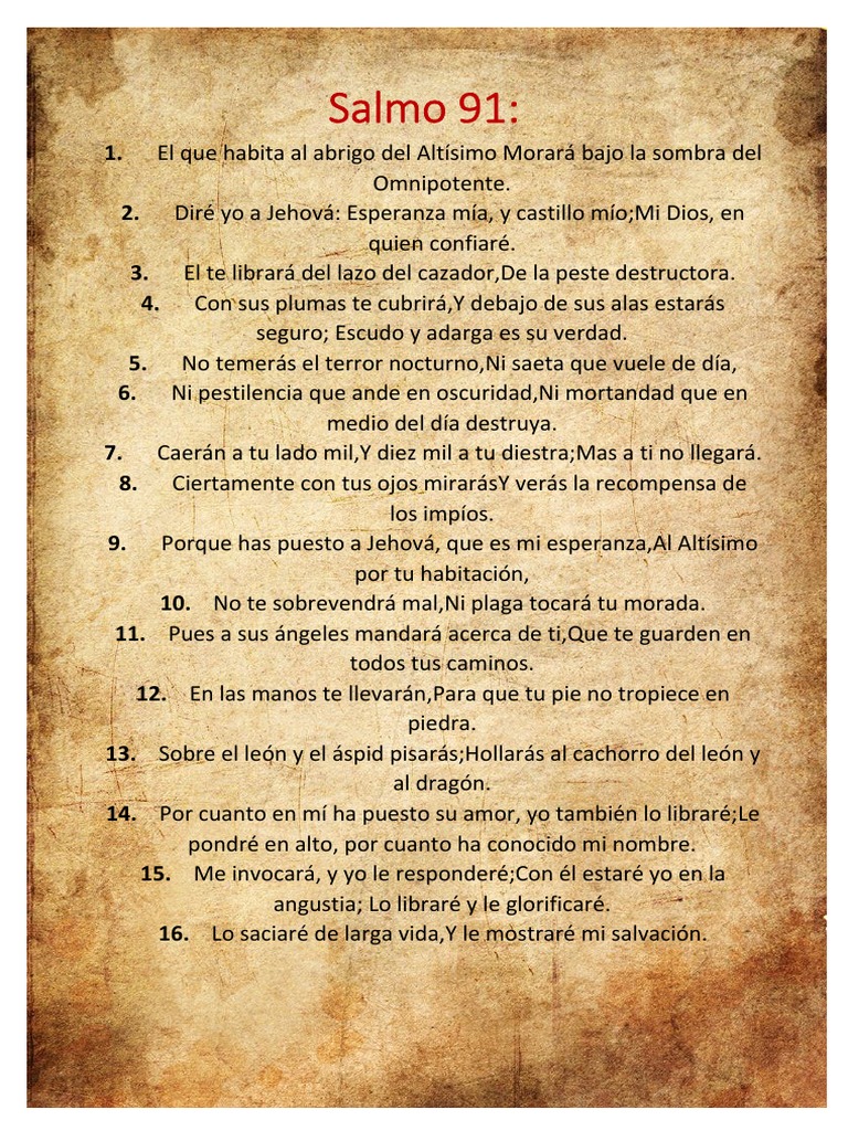 Salmo 91 | PDF