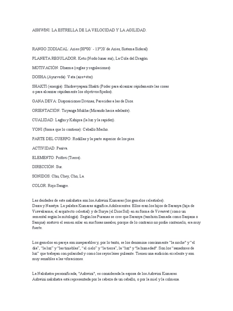 Ashwini Kumaras-Dasi Yoga | Descargar gratis PDF | Religión y creencia ...