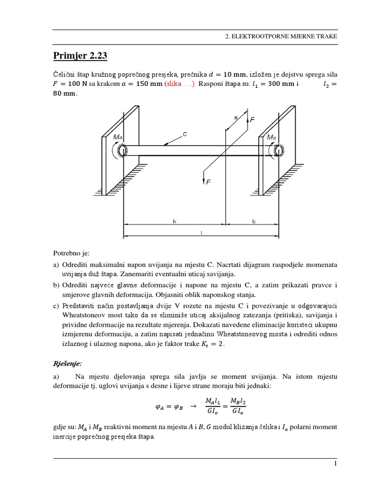 Primjer Ispitnog Zadatka | PDF