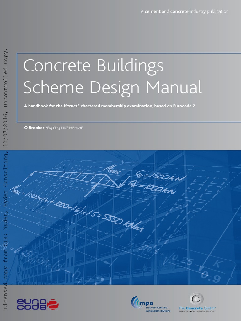 Concrete Buildings Scheme Design Manual | PDF | Engineering | Civil ...