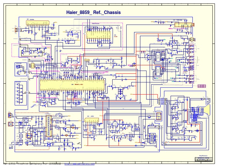 China Haier 8859 050324.DDB STR-G9656 Tmpa8859 - 8829 La78041 Tda7496sa ...