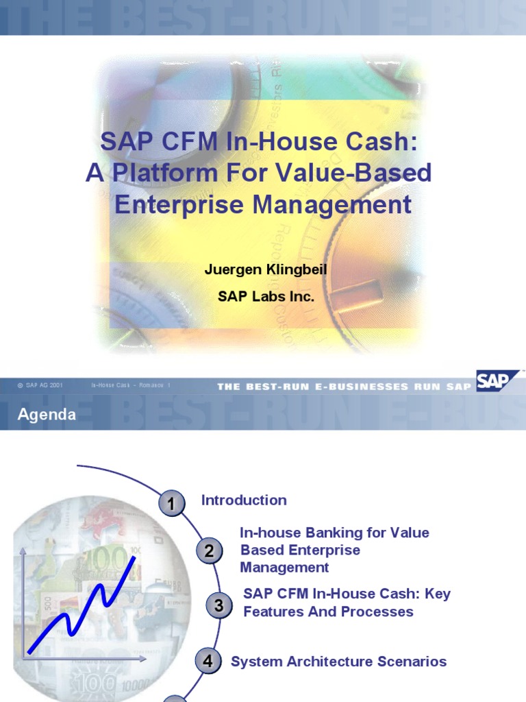 SAP CFM In-House Cash: A Platform for Value-Based Enterprise Management ...