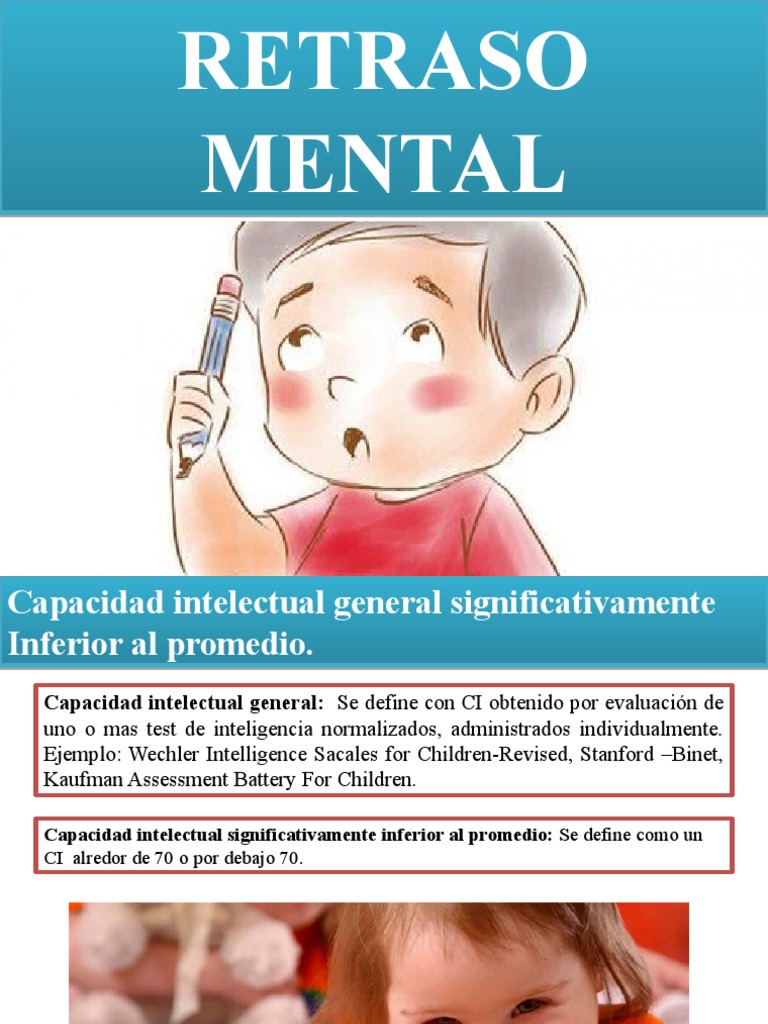 Retraso Mental | PDF | Discapacidad intelectual | Cociente de inteligencia