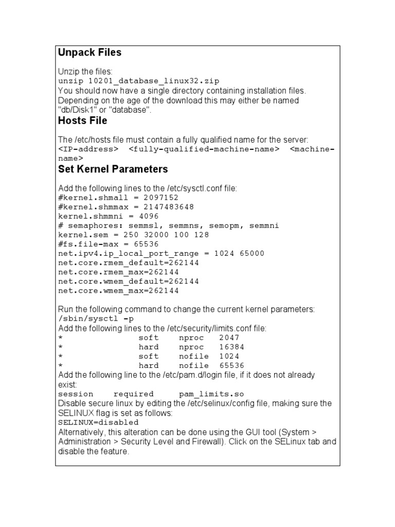 Installations | PDF | Computer File | Oracle Database