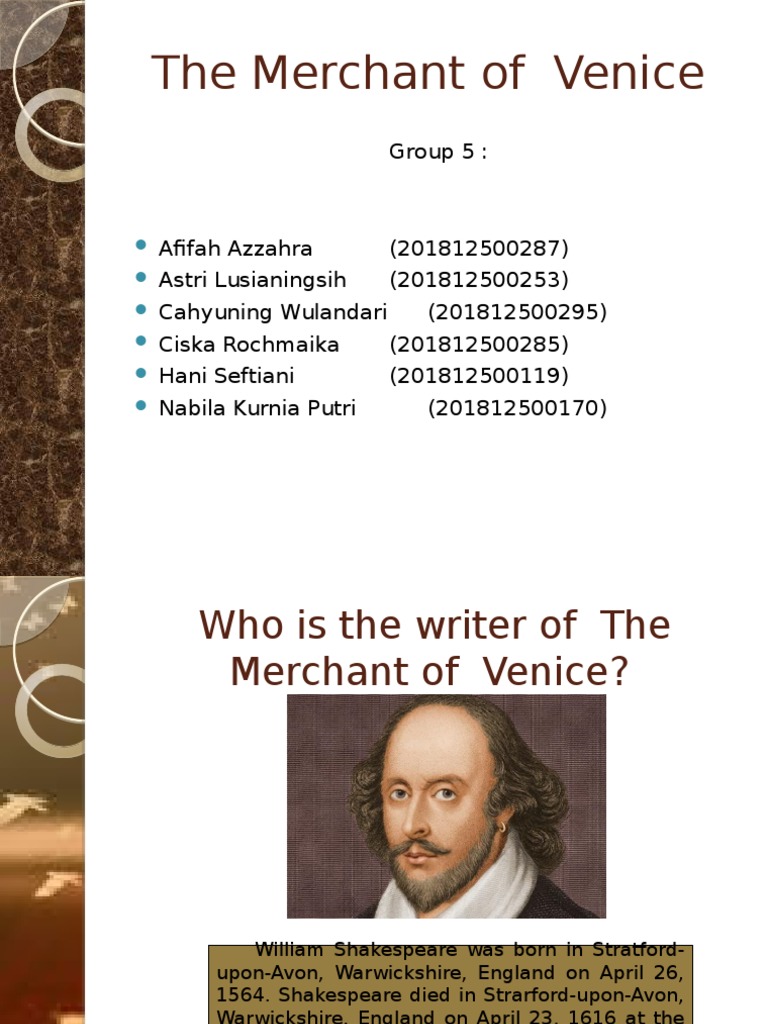 Drama The Merchant of Venice NEW | PDF | The Merchant Of Venice | Shylock