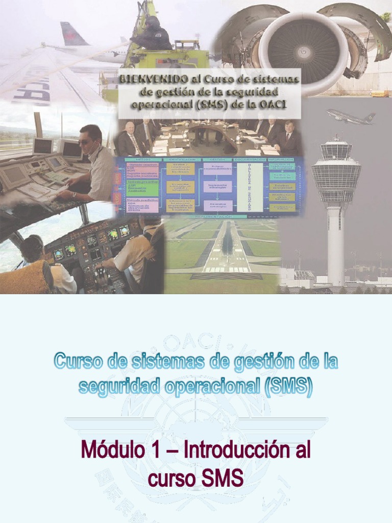 Introducción al Curso SMS de OACI | PDF | Prueba (evaluación ...