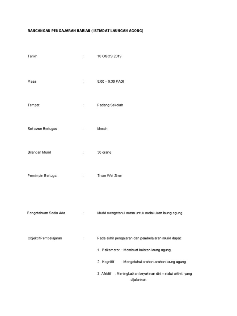 Memupuk Kesedaran Melalui Istiadat Laung Agung | PDF