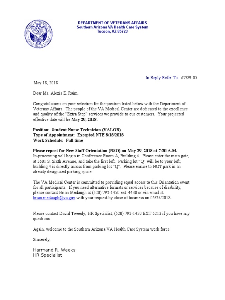 Valor Offer Letter | PDF