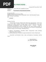 Surat Permohonan Pengembalian Dana (Refund) | PDF | Pengelolaan ...