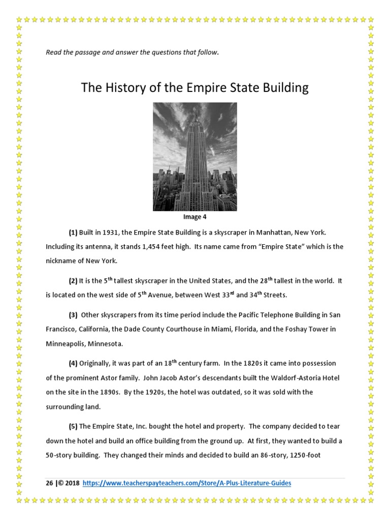 The History of The Empire State Building | PDF