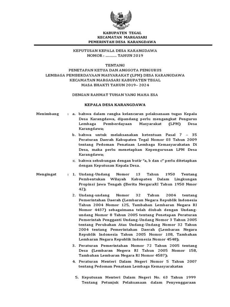 SK LPMD 2019 | PDF