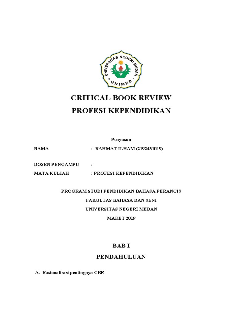 CBR Profesi Ilham | PDF | Karier & Perkembangan