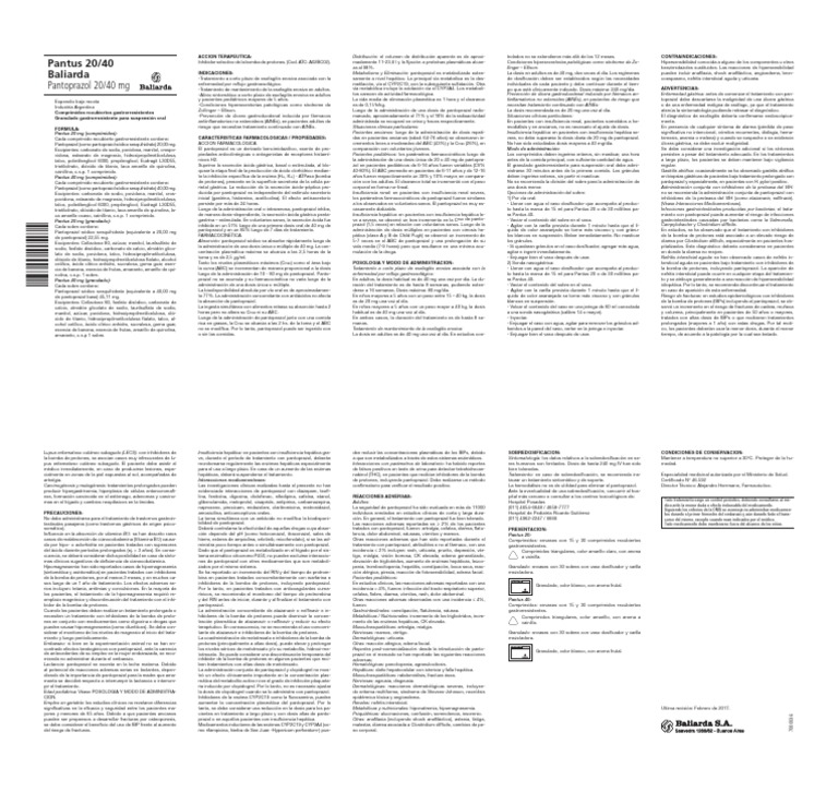 Información completa sobre las propiedades, indicaciones ...