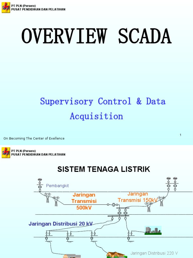 PT PLN SCADA Overview: Supervisory Control and Data Acquisition | PDF | Information And ...