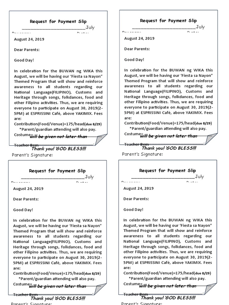 Buwan NG Wika Letter | PDF | Philippines | Languages Of Southeast Asia