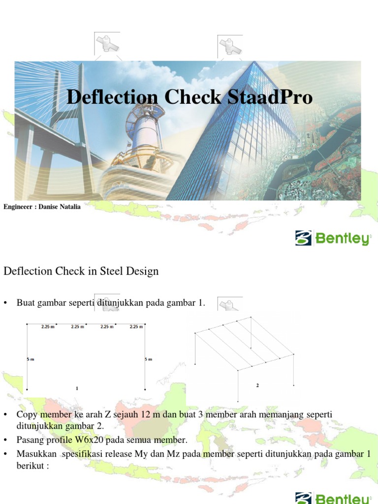Manual Staad Deflection Check | PDF