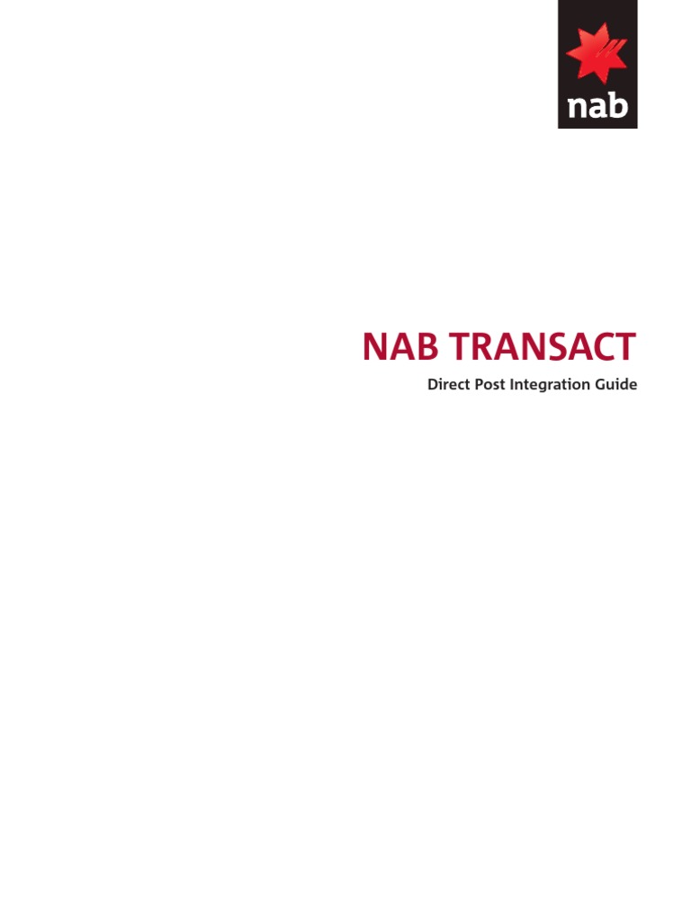 Nab Transact: Direct Post Integration Guide | PDF | Transport Layer ...