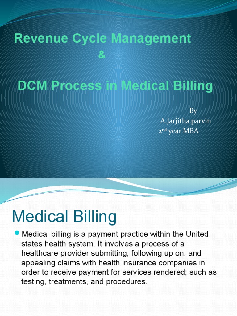 Revenue Cycle Management | PDF | Healthcare Industry | Health Care