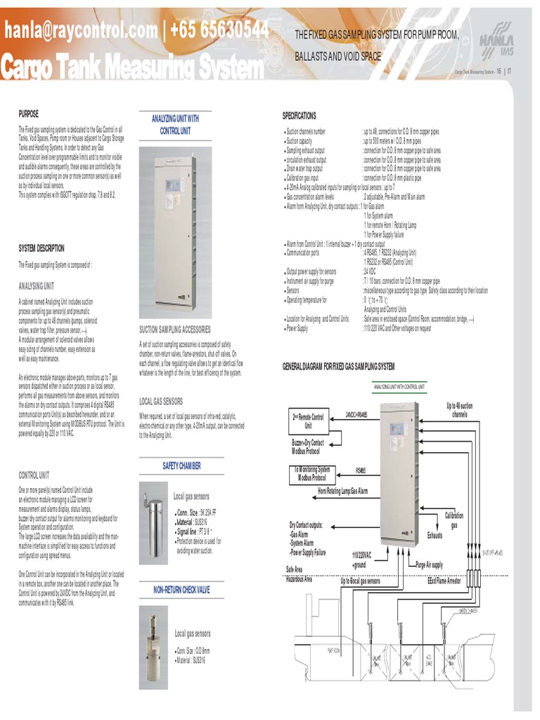 Hanla FIX GAS | PDF | Valve | Sensor