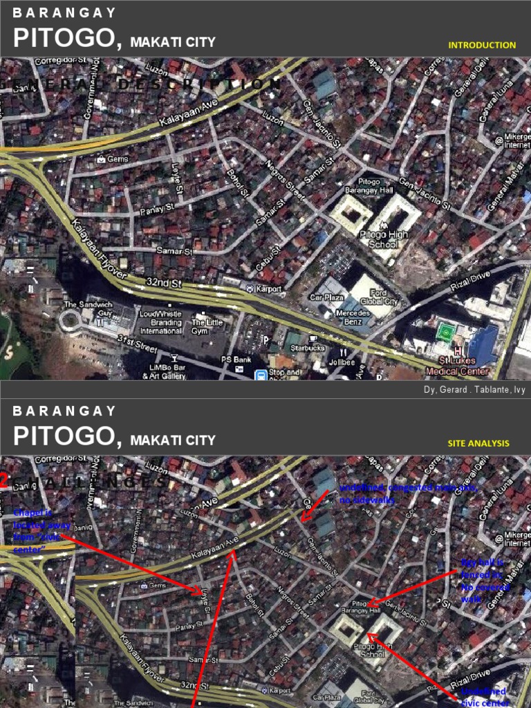 Bgy Pitogo, Makati City | PDF | Land Use | Land Management