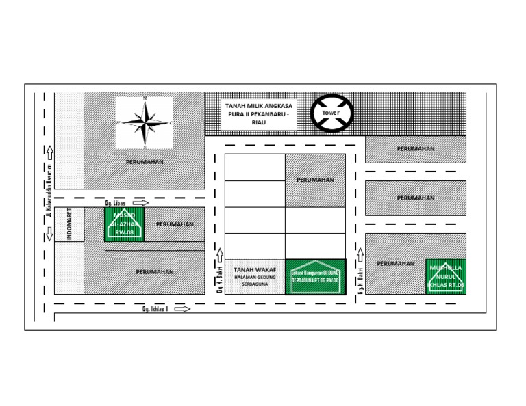 Denah Gedung Serbaguna | PDF
