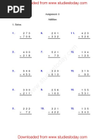 CBSE Class 2 Maths Question Paper Set A | PDF | Geometric Shapes ...
