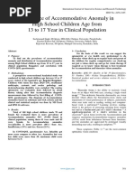 VA Conversion Chart | PDF | Visual Acuity | Vision