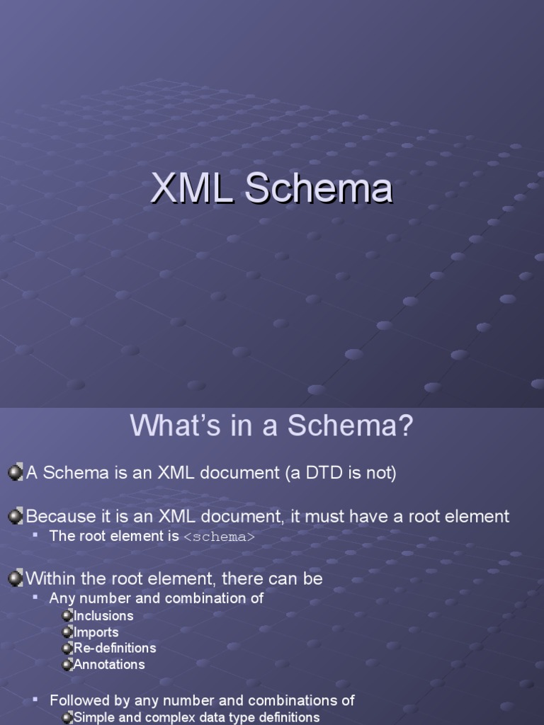 XMLSchema | PDF | Xml Schema | Xml