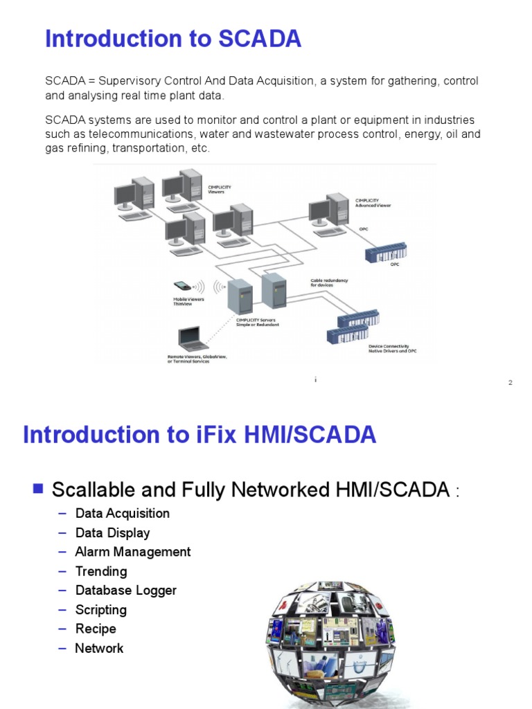 Ifix Cours Basique | PDF | Scada | Software