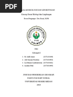 Makalah Ekologi Sebagai Dasar Ilmu Lingkungan | PDF