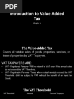 VAT vs Non-VAT: Key Differences Explained | PDF | Value Added Tax | Taxes