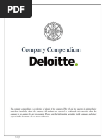 Deloitte Company Profile | PDF