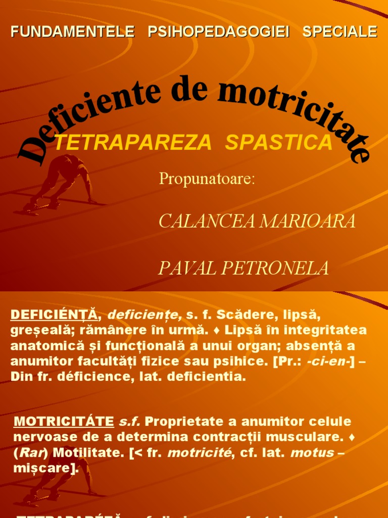 Tetrapeza Spastica Ppt