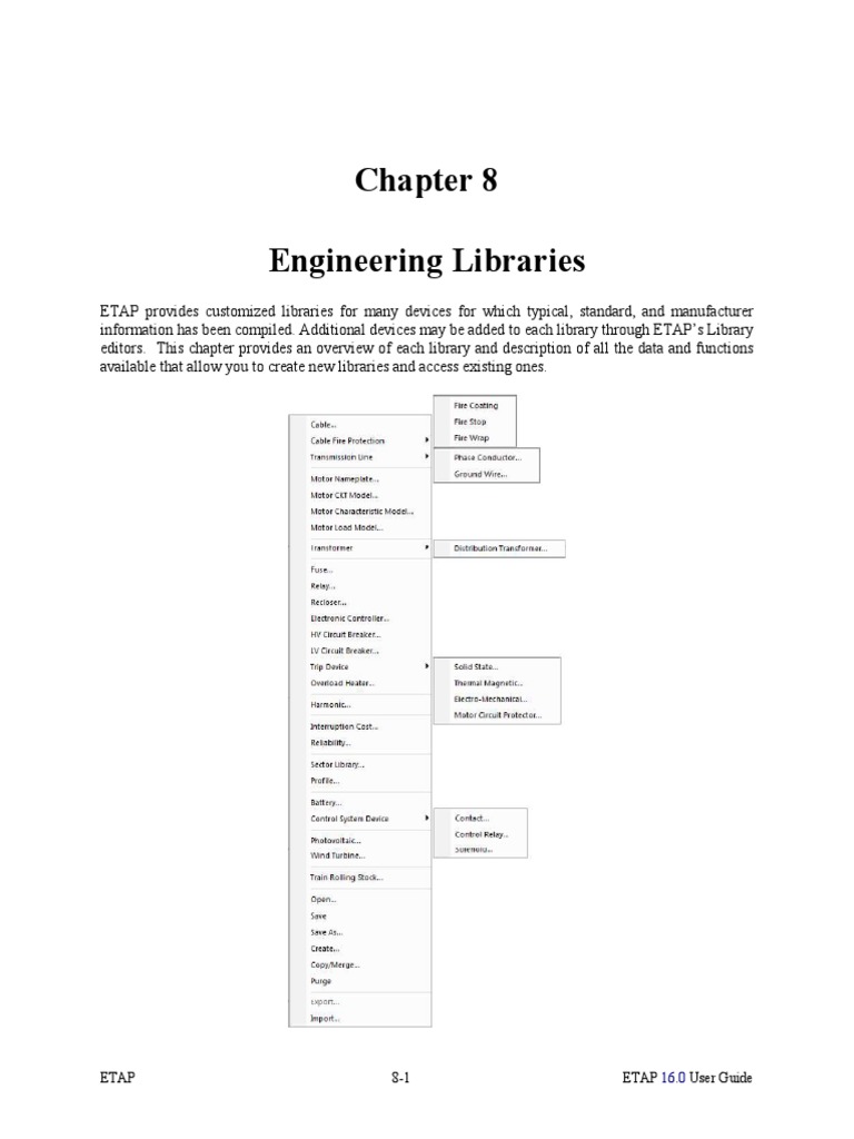 Etap-Engineering Librarie | PDF | Library (Computing) | Microsoft Excel