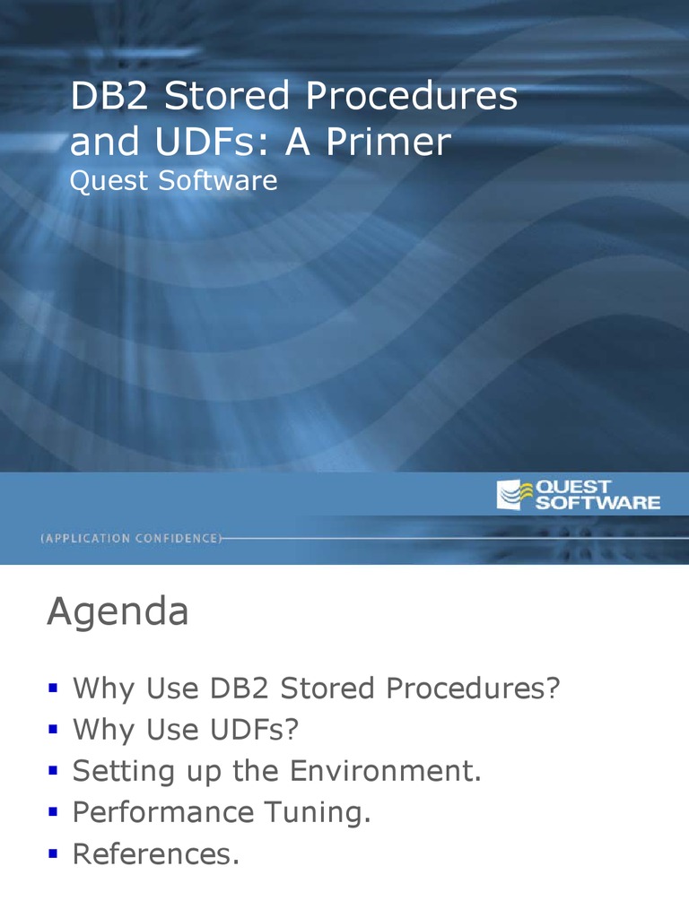 DB2 Procedures & UDFs Guide | PDF | Ibm Db2 | Subroutine