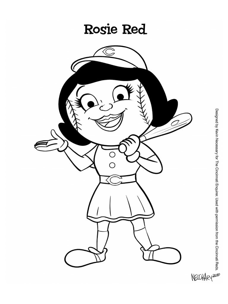 Rosie Red - Coloring Page PDF | PDF